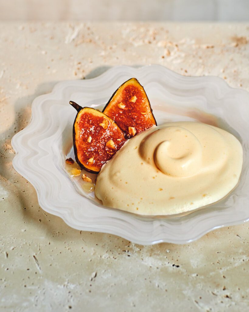 Zabaione with hazelnuts and figs - delicious. magazine