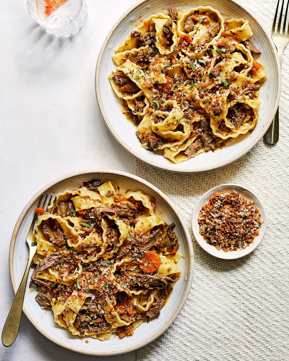 Herby venison shank ragù - delicious. magazine