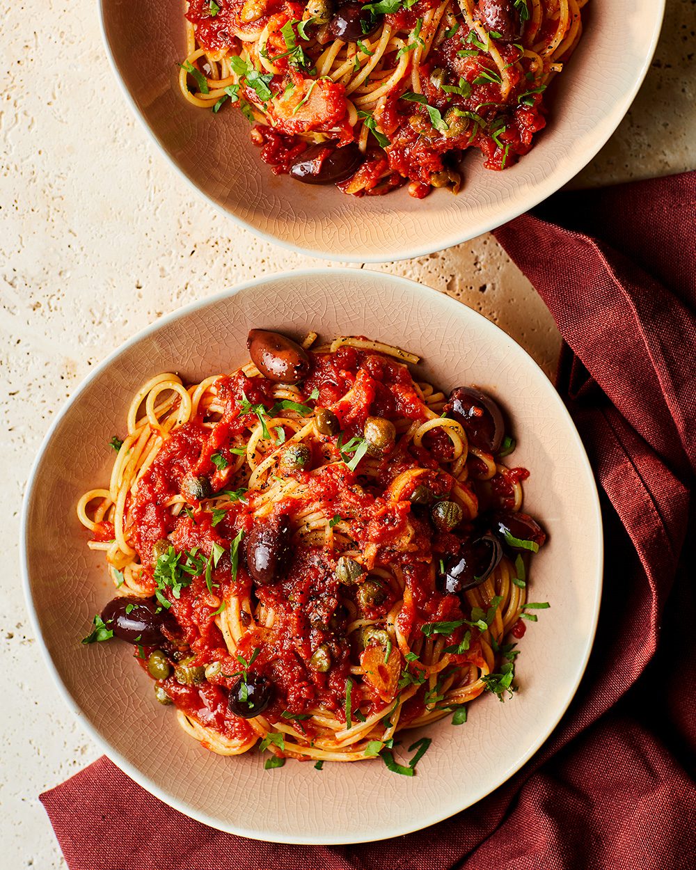 Classic pasta puttanesca - delicious. magazine