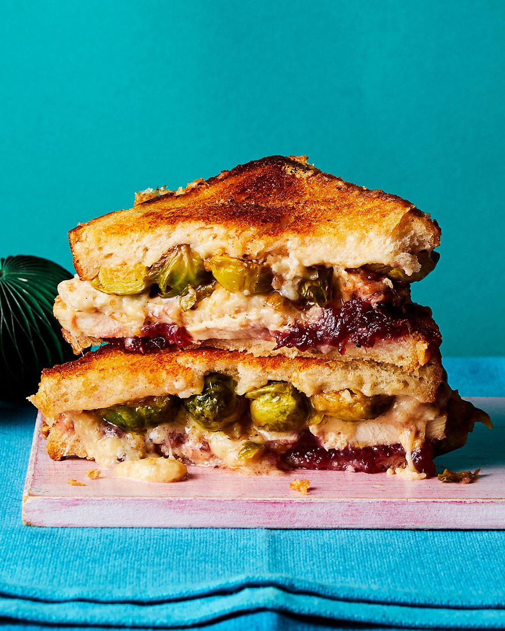 Christmas leftovers turkey toastie - delicious. magazine