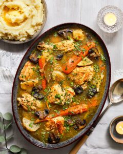 Chicken, mushroom and tarragon ragout - delicious. magazine