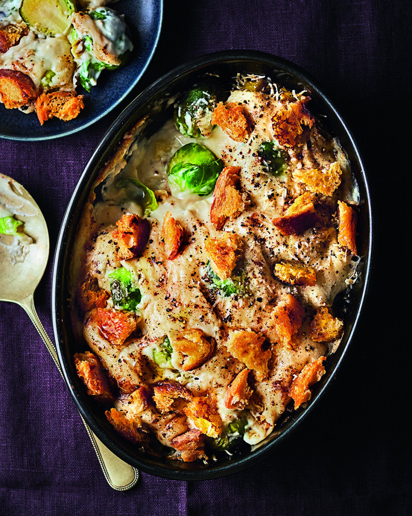 Marie Mitchell's brussels sprout cheese - delicious. magazine