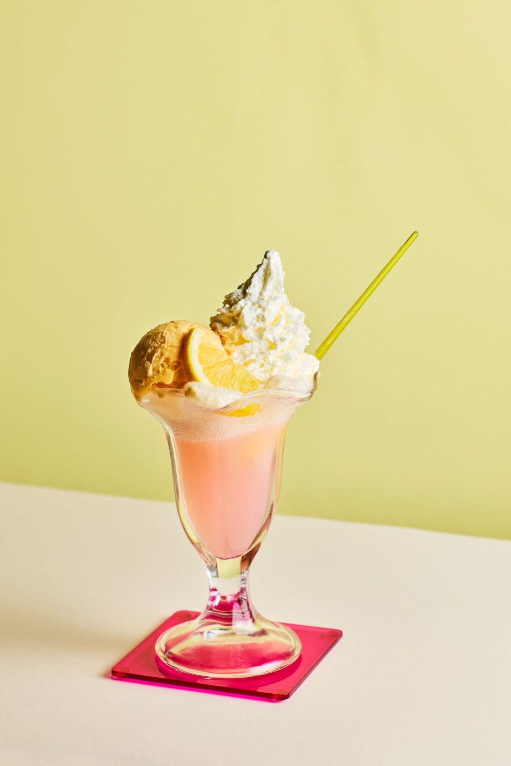 Pink lemonade float - delicious. magazine