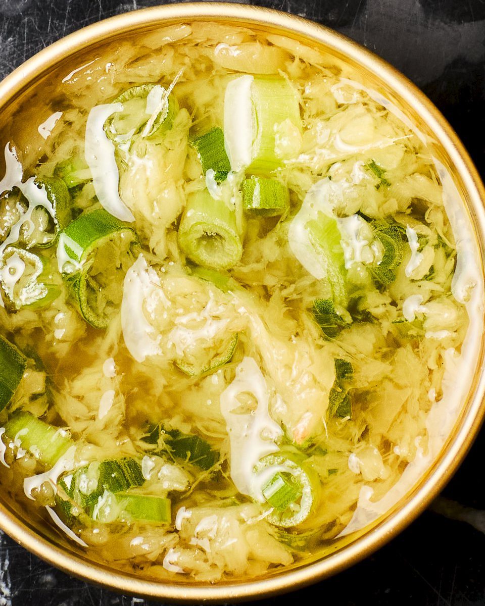 Andrew Wong's ginger and spring onion relish - delicious. magazine
