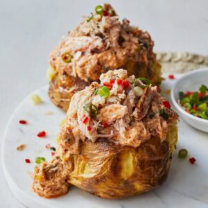 10 tasty jacket potato topping ideas - delicious. magazine