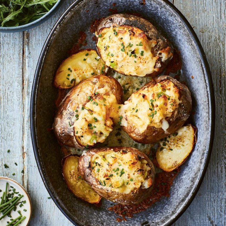 10 tasty jacket potato topping ideas - delicious. magazine