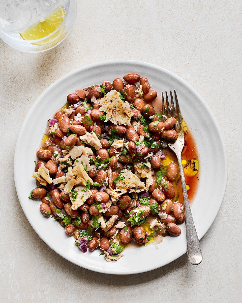 Warm borlotti bean and tuna salad - delicious. magazine