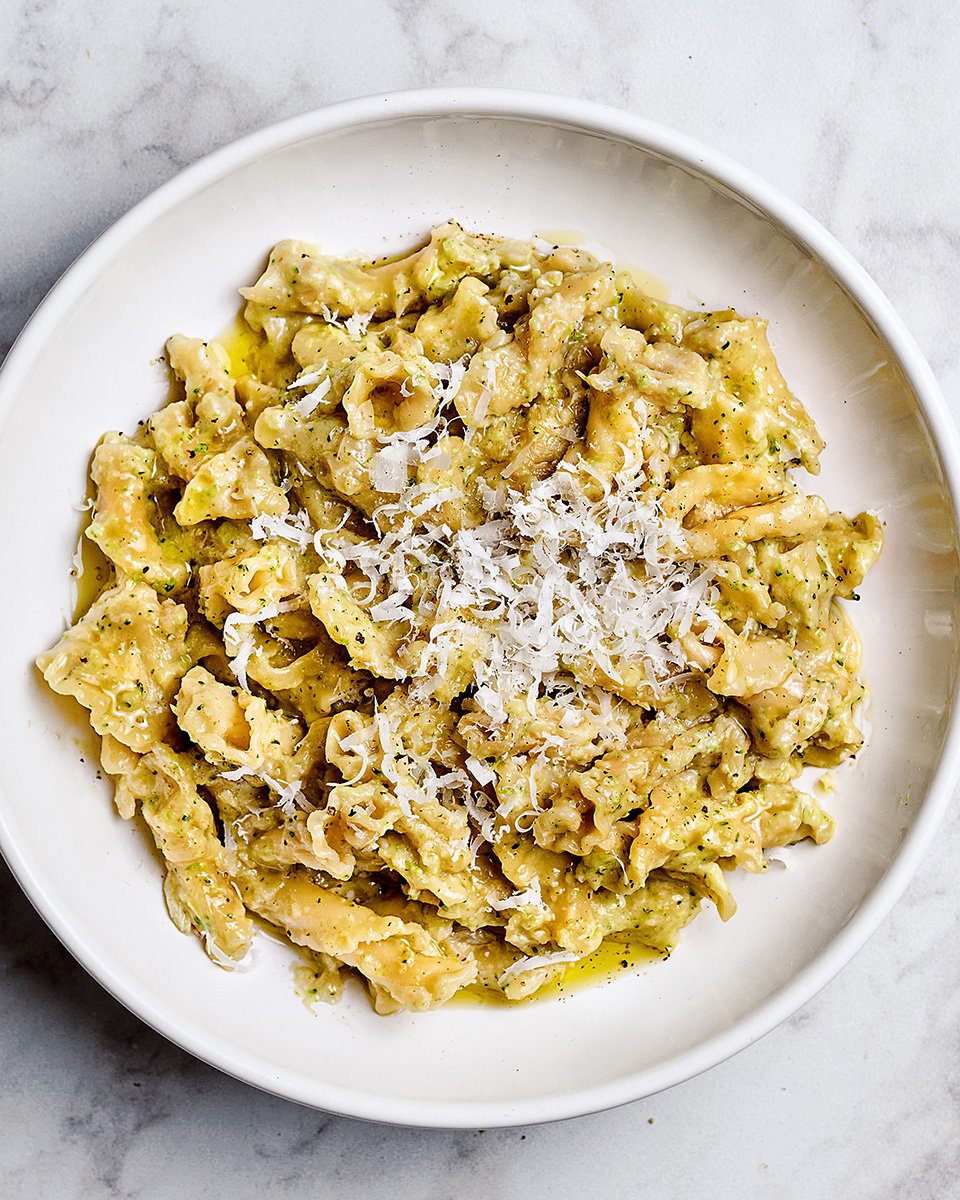 Pasta ‘risotto’ with broccoli and walnut pesto - delicious. magazine