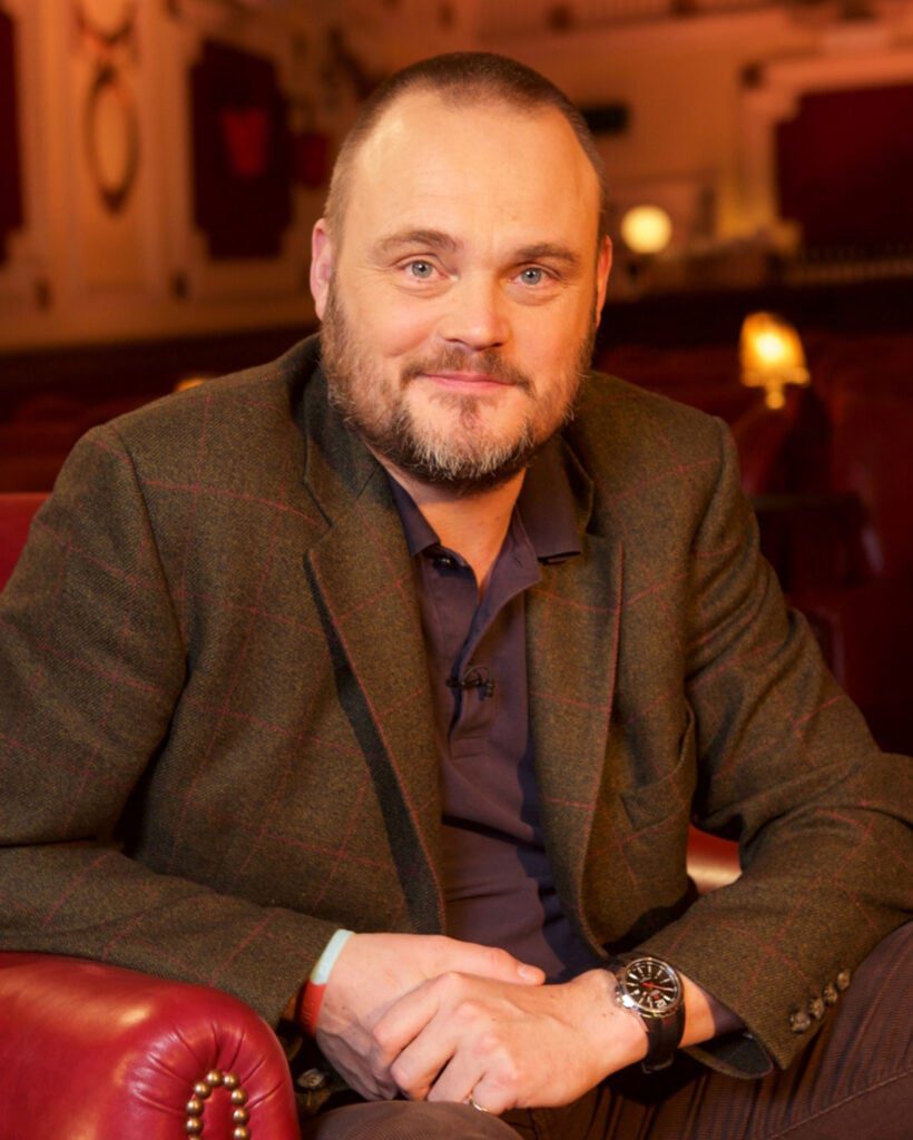 Al Murray: "I drink an awful lot of zero alcohol beer on stage ...
