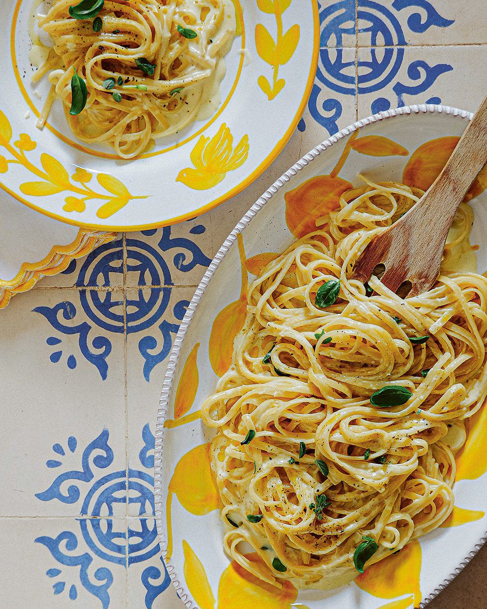 Creamy lemon linguine - delicious. magazine