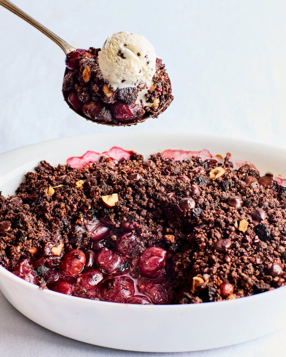Black forest crumble - delicious. magazine